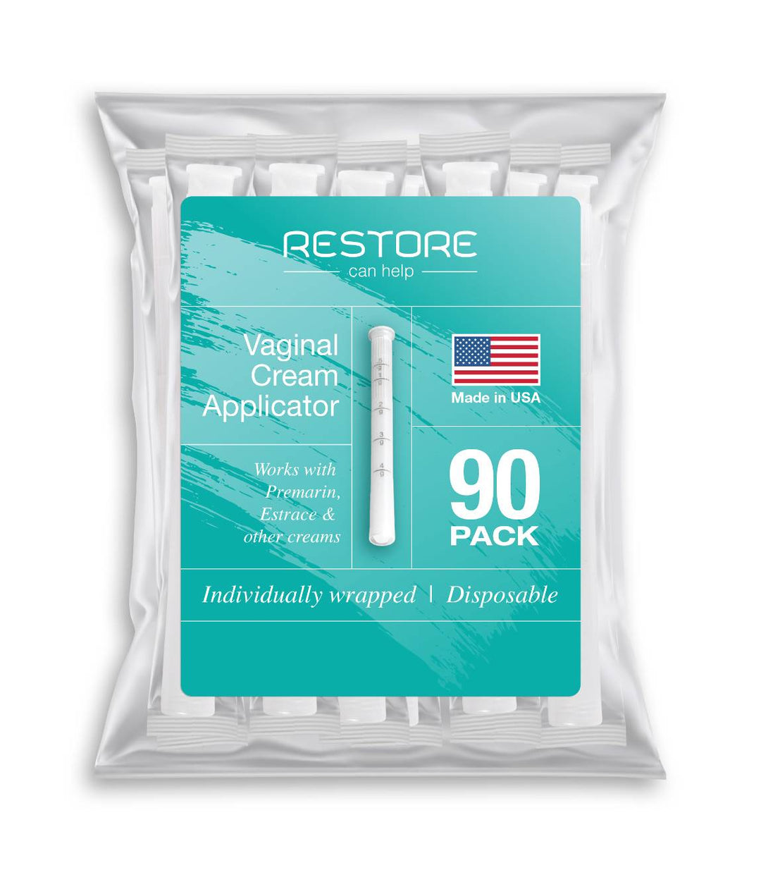 Vaginal Applicator - 90 Count – Restore Can Help